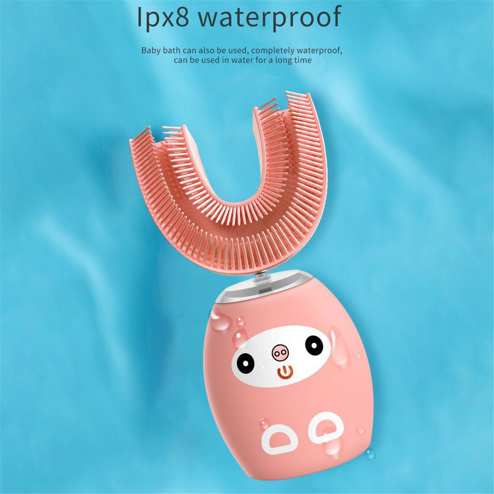 27 Years Old Kids U Shaped Electric Toothbrush Automatic Toothbrushes ...